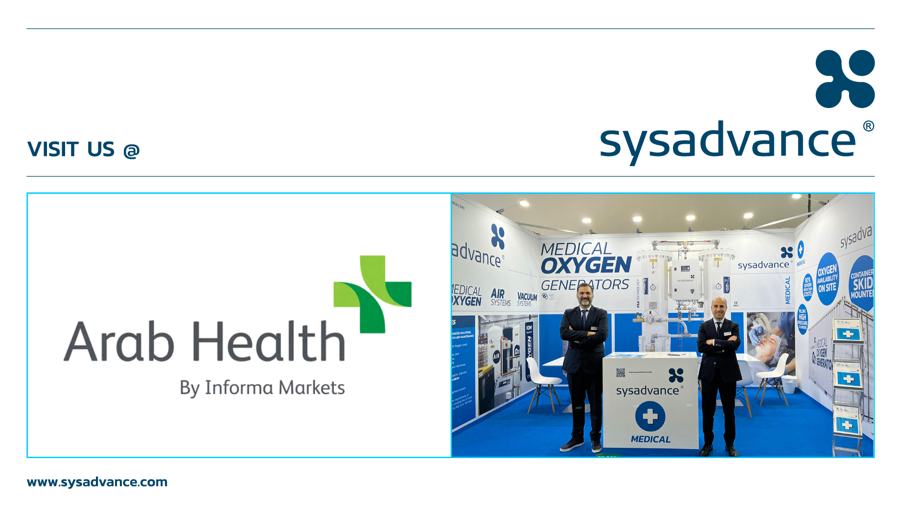 SYSADVANCE | Arab Health - Stand S3.C03 - Sysadvance